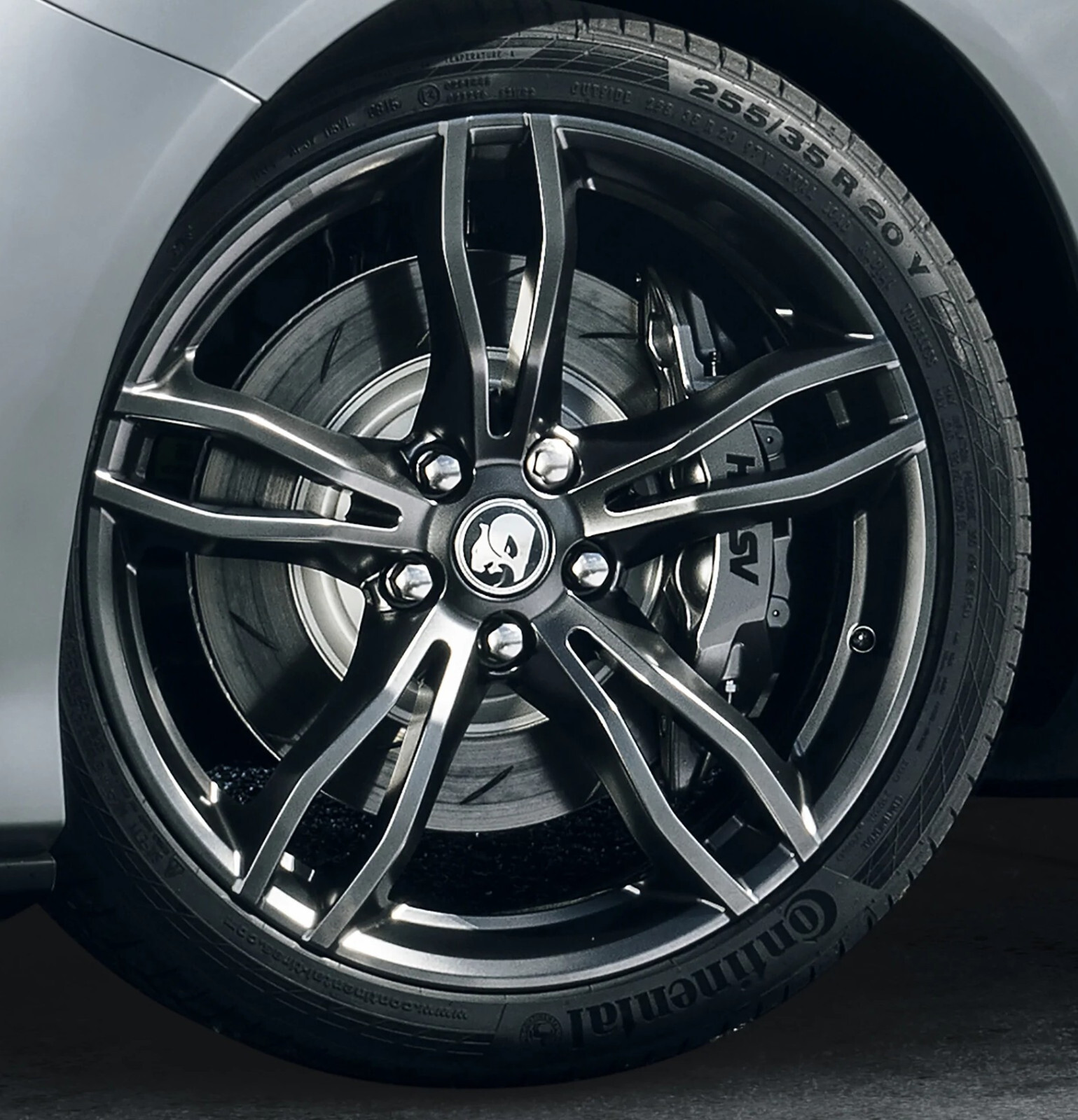 SET OF 4 GENUINE HSV Rapier 20x8.5 and 20x9.5 Dark Stainless Rims and ...