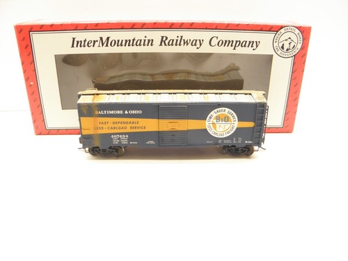 INTERMOUNTAIN #45757-03 - 1937 AAR BOXCAR - B&O#467434 - HO SCALE ...