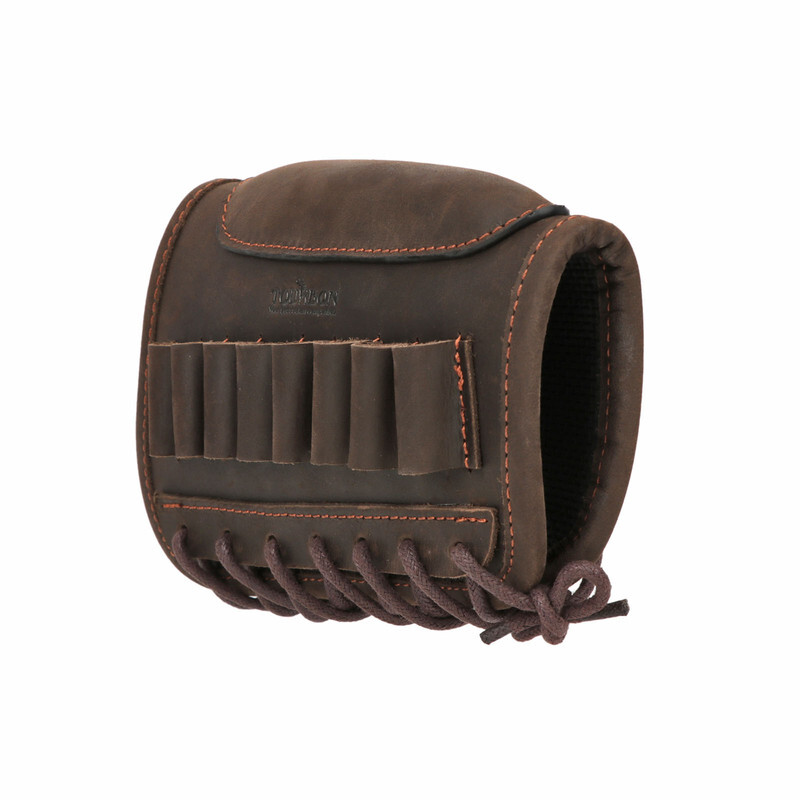 Tourbon Leather Ammo Pouch Cartridges Holder Cheek Rest Rifle Gunstock ...