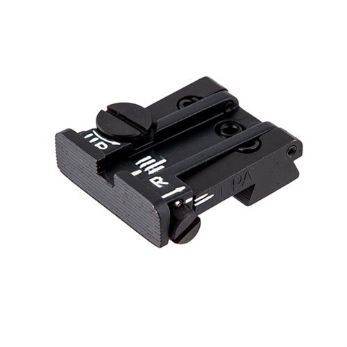 LPA TPU Adjustable Rear Black Sight for 1911 Colt Gov Series 70,80,90 ...