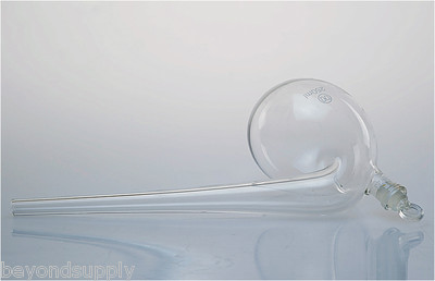 Lab Glass retort flask bottle 125ml new | eBay