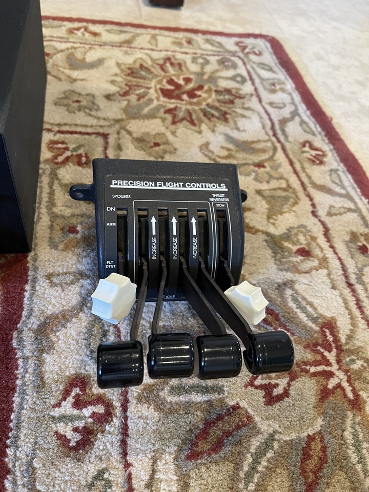 precision flight simulator controls | eBay
