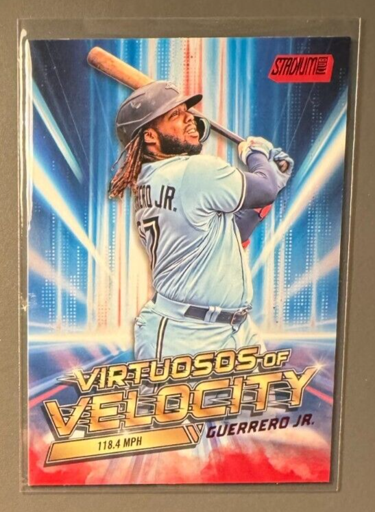 2023 Topps Stadium Club Virtuosos of Velocity Red Foil VV-9 Vladimir ...