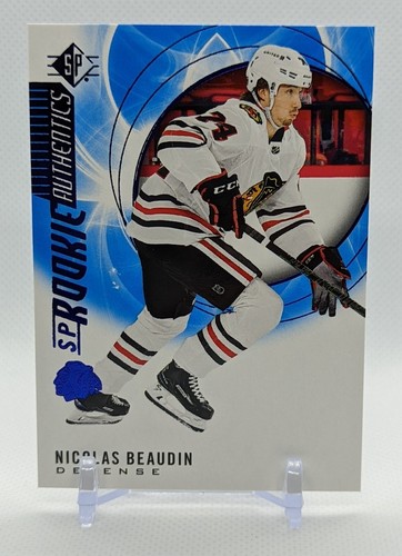2020-21 SP Retail - Rookie Authentics Nicolas Beaudin #133 Blue (RC ...