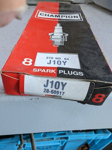 Mopar Big-Block NOS J-10Y Champion HiPerf Copper Spark Plugs 440 383 ...