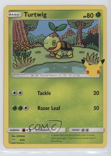 Turtwig Pokémon Sword & Shield McDonald's Collection #4 | eBay