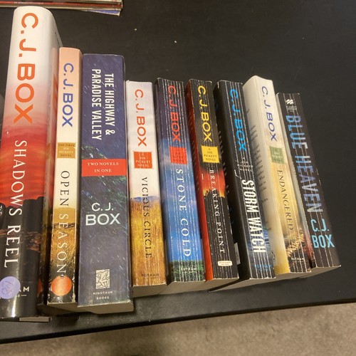 C. J. Box Novels Joe Pickett + Other Stories Lot 9 HC & PBs G -VG ...