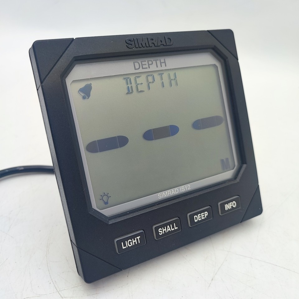 Simrad IS12 DEPTH Instrument Display Unit E03894 SimNet IS20 Robertson ...