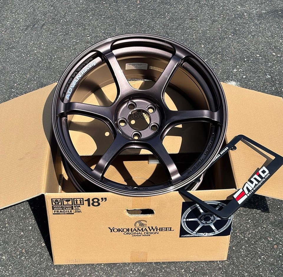 Advan RG-4 RG4 Copper Bronze Wheel 18" 18x9.5 +45 5x100 for WRX Legacy ...