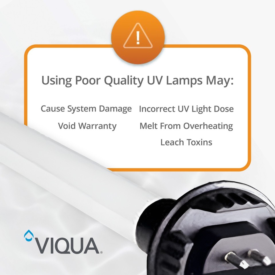Viqua 602806 UV Lamp for E4, E4+, E4-V, E, E+, PRO7, IHS-E4 | eBay