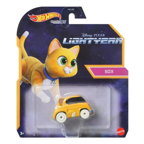 New HOT WHEELS Character Cars Disney Pixar Lightyear Movie SOX The Cat ...