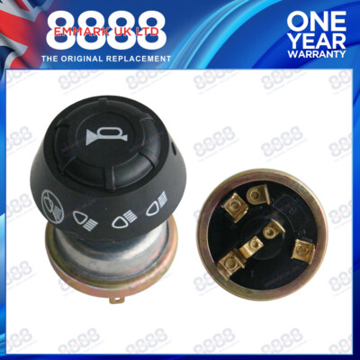Fits Massey Ferguson 135 165 240 290 590 Tractor Headlight Light Switch ...