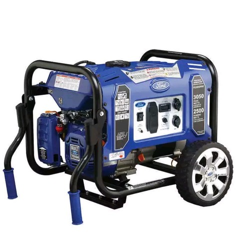 Ford Generator 3050 Watt Gas Engine Recoil Start FG3050P for sale ...