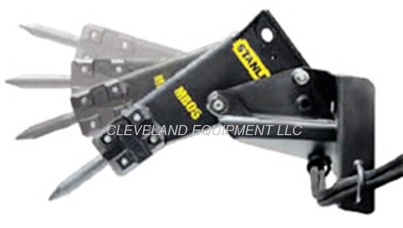 STANLEY MB05 HYDRAULIC CONCRETE BREAKER ATTACHMENT Skid Steer Track ...