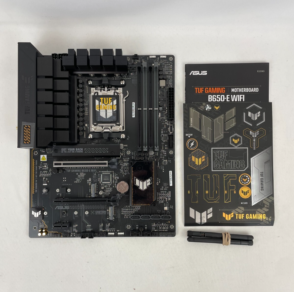 ASUS TUF GAMING B650-E WIFI AMD AM5 DDR5 ATX Gaming Motherboard (Please ...