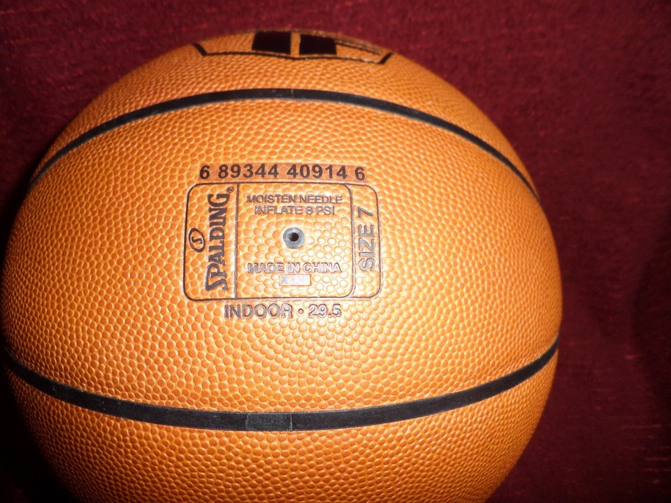 Spalding TF Model M Leather indoor game Basketball Men's 29.5 | eBay