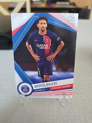 Topps PSG Team Set 2023/24 Marquinhos PSG-4 | eBay
