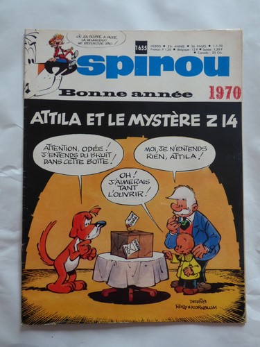SPIROU n° 1655 MINI RECIT 486 + COVER DERIB ROSY + LA PEUGEOT 504 | eBay