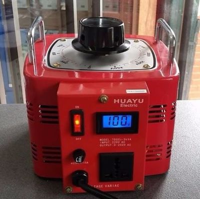 15 Amp Variac Variable Transformer 3000VA Max 0-270 AC Volt Output ...