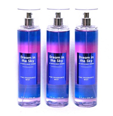 BATH AND BODY WORKS DREAM IN THE SKY BODY MIST 8 FL OZ (SET OF 3) | eBay