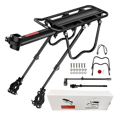 Bike Rear Carrier Rack Mountain Road Bicycle Alloy Pannier Luggage ...