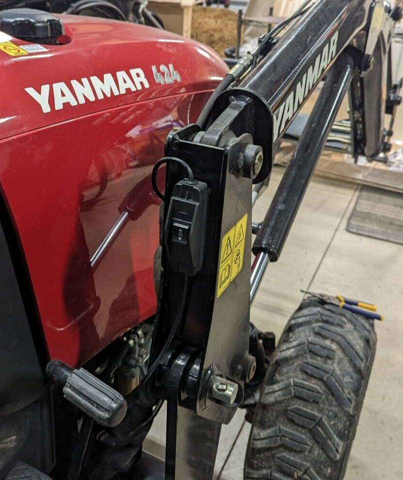 Yanmar Yl110 / YL210 Loader Compatible Quick Attach Pin System ...