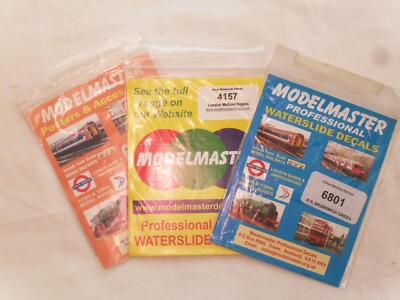 Modelmaster 4mm Decals. Various, New | eBay UK