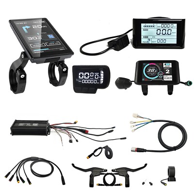 NEW 1000W-1500W Ebike 36V-52V 35A 3-Mode Sine Wave Controller W/ UKC-1 ...