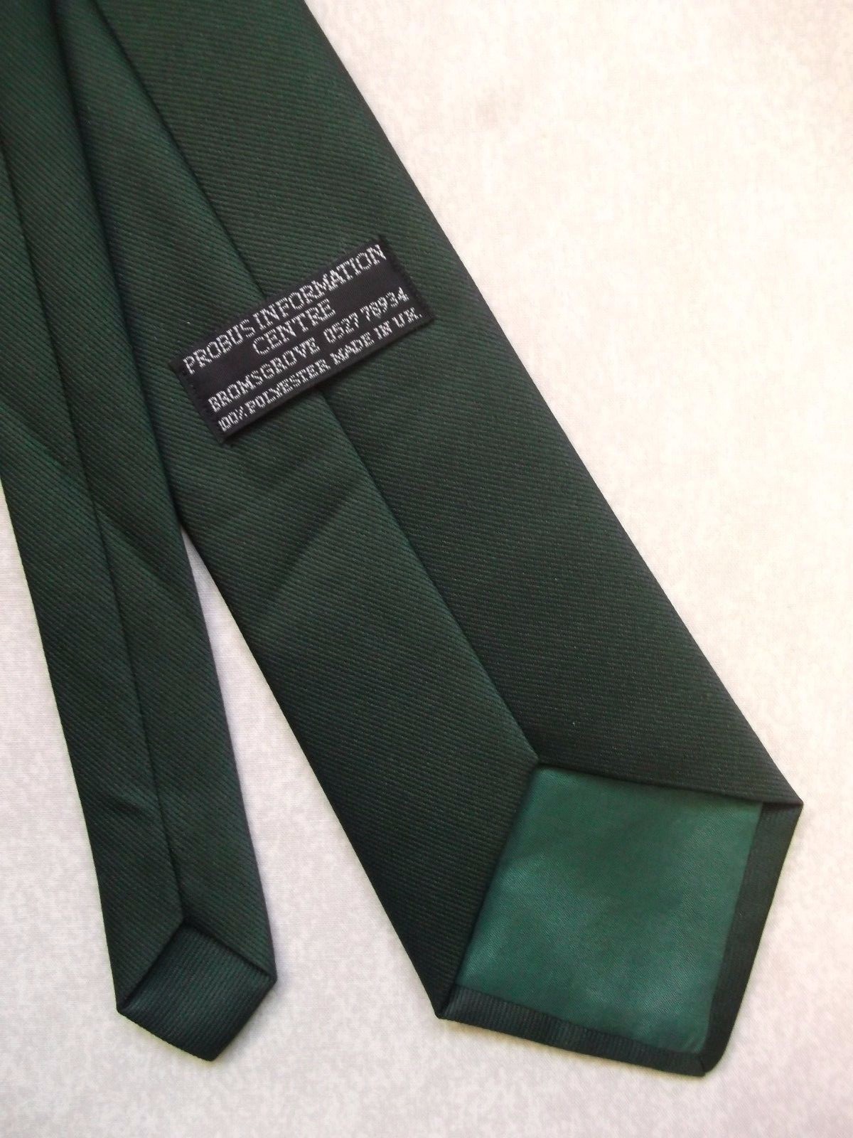 Vintage PROBUS Club Tie Mens Retro Business Necktie DARK GREEN | eBay