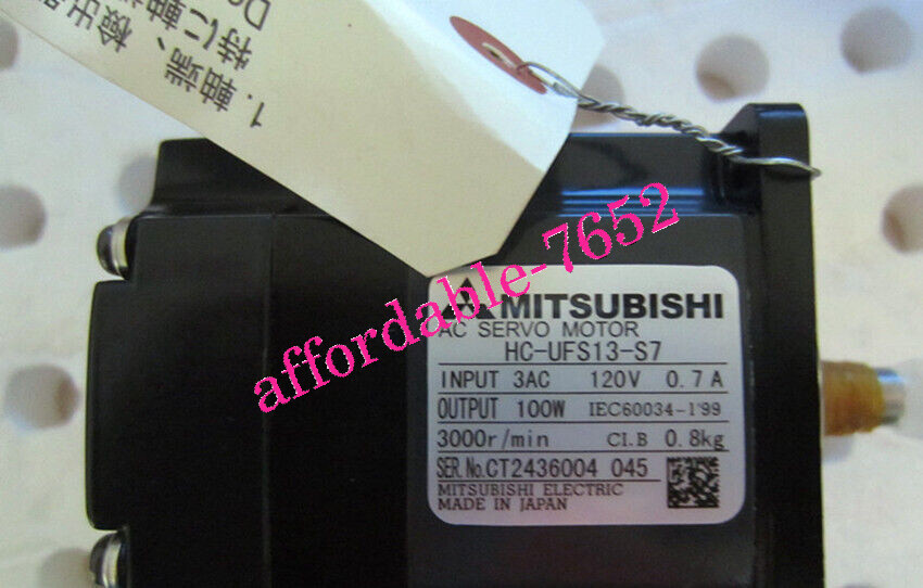 MITSUBUSHI HC-UFS13-S7 AC SERVO MOTOR HCUFS13S7 New In Box Expedited ...