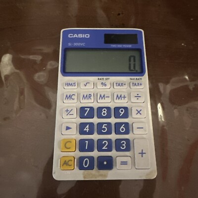 Casio SL-300VC-BE Calculator 79767188917| eBay
