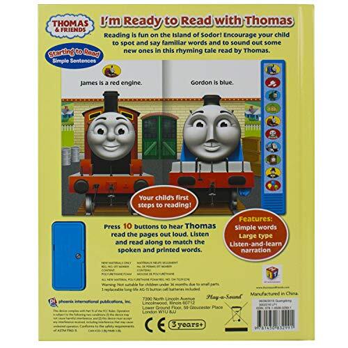 Thomas & Friends - I'm Ready To Read with Thomas Sound Book - PI Kids ...