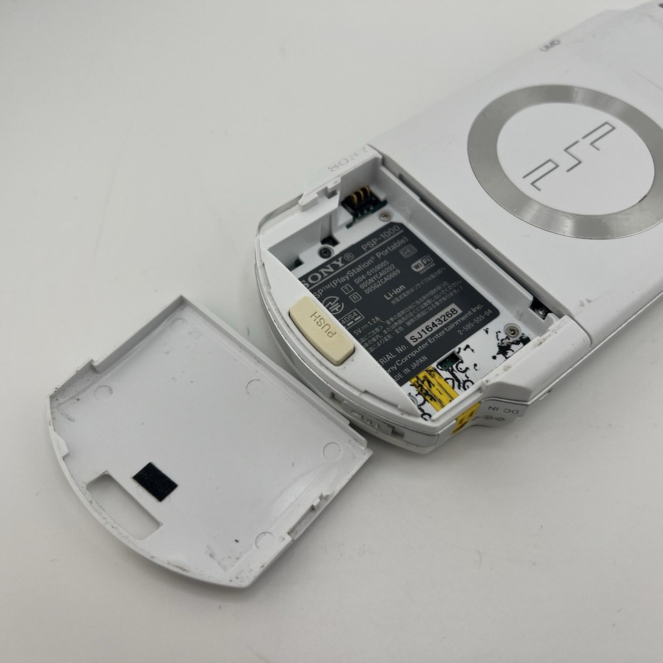 Broken PlayStation Portable PSP-1000 Ceramic White Console For Parts | eBay
