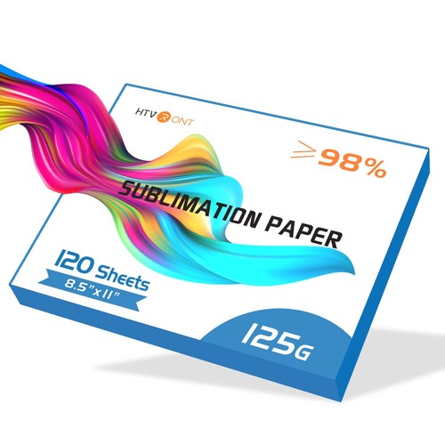 Sublimation Paper 8.5x11 Inch 120 Sheets | High Transfer Rate Printer ...
