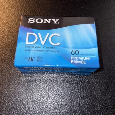 Sony DVC Digital Video Mini DV Premium Cassette Tape 60 Minutes LP-90 ...