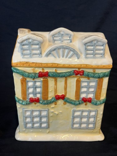 Vintage Victorian House Cookie Jar By Potter & Smith | eBay