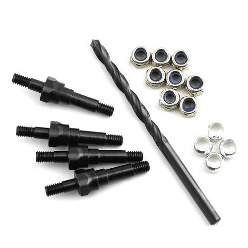 Black Shock Mount Fixing Screw Kit For ARRMA-1/8 RC For TYPHON For ...