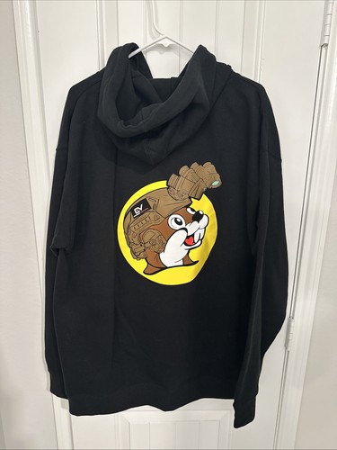 Discreet Ventures Beaver Hoodie NEW Men’s XL Buc-ee’s Limited Edition ...