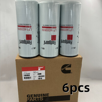 6 Pcs Replaces LF14009NN 5444774 Oil Filter LF14009NN Upgrade of LF9009 ...