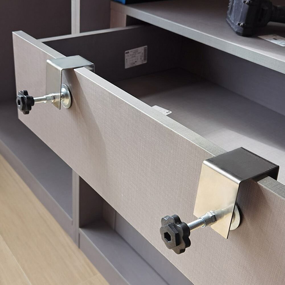 Drawer Front Fixer 64mm/54mm/73mm G-shaped Clips for Woodworking (1pcs ...