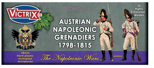 Victrix 28mm Miniatures - Austrian Grenadiers 1798 - 1815 | eBay