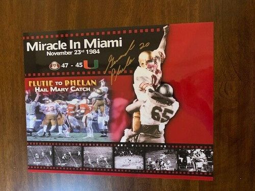 BC Gerard Phelan Autographed Hale Mary Play 11x14 Photo Collage | eBay