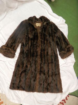 Vintage Master Furrier Mink Fur Coat Jacket L Milo MAtson Moorhead MN ...