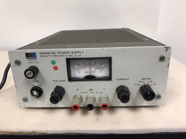 HP Agilent DC Power Supply 7.5 Volts 5 Amps 6281A 6281 for sale online ...