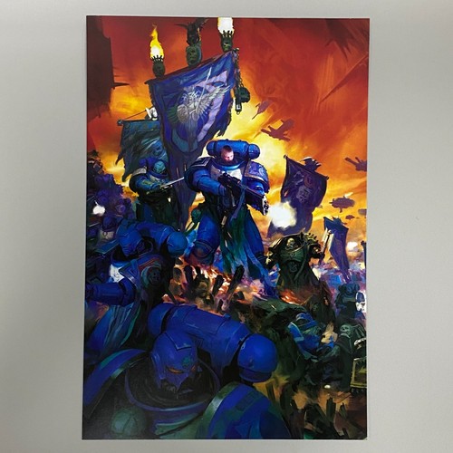 ULTRAMARINES ADEPTUS ASTARTES 40K PICTURE POSTER WARHAMMER 40,000 | eBay