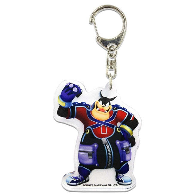 Disney Store Kingdom Hearts Pete Acrylic Keychain Accessory | eBay
