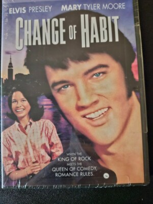 Elvis Change Of Habit DVD W/ Mary Tyler Moore Widescreen New Factory ...