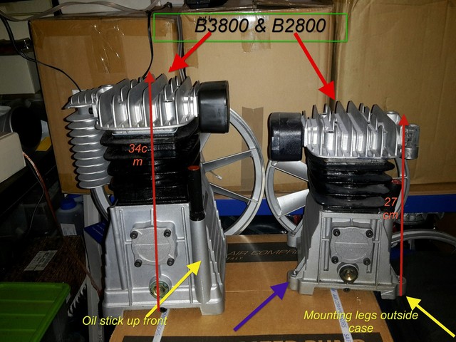 ABAC Air Compressor Pump Unit B3800 for sale online | eBay