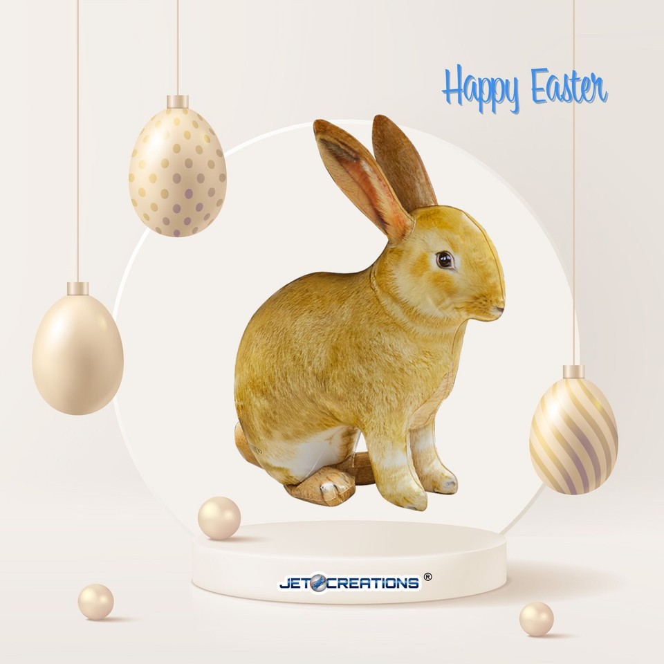 Jet Creations Bunny Rabbit Inflatable Birthday Party Pet Air Stuffed ...