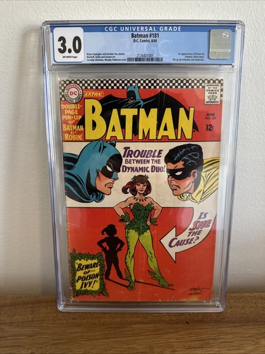 Batman 181 CGC 3.0 W/ Pinup | eBay